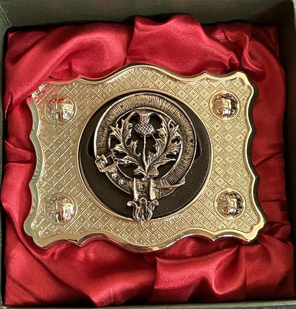 Buckle - Clan Crest – Scottish Country Shop